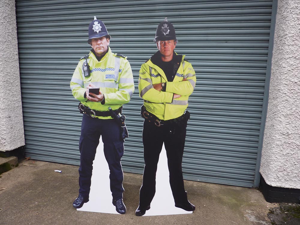 Cut-out Cops Signs & Cardboard Police Officers UK | NSP | Long Eaton
