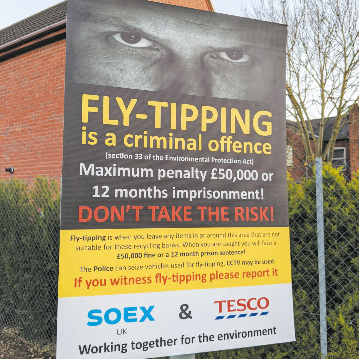 Fly Tipping Litter Signs Stickers Posters UK Wide NSP UK Notts Fly Tipping Litter Signs Stickers Posters UK Wide NSP UK Notts