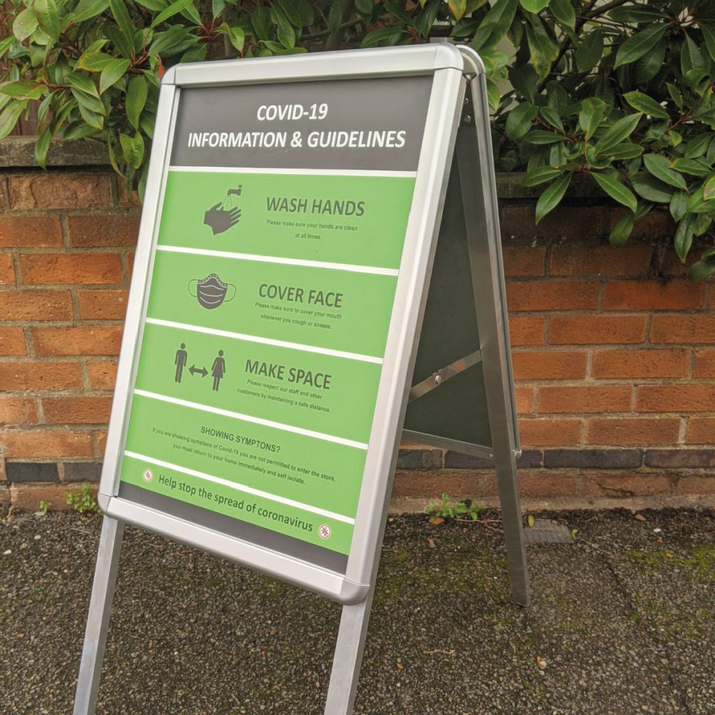Temporary Signs And Banners | Roadwork Signs | Security Signage | UK