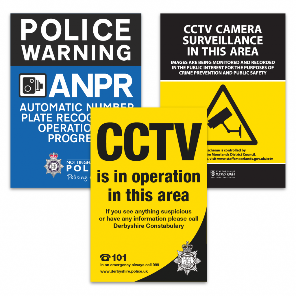 Crime Reduction Signs And Anti-Theft Signs Printers