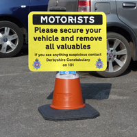 Crime Reduction Signs Gallery | NSP | Nottingham and UK