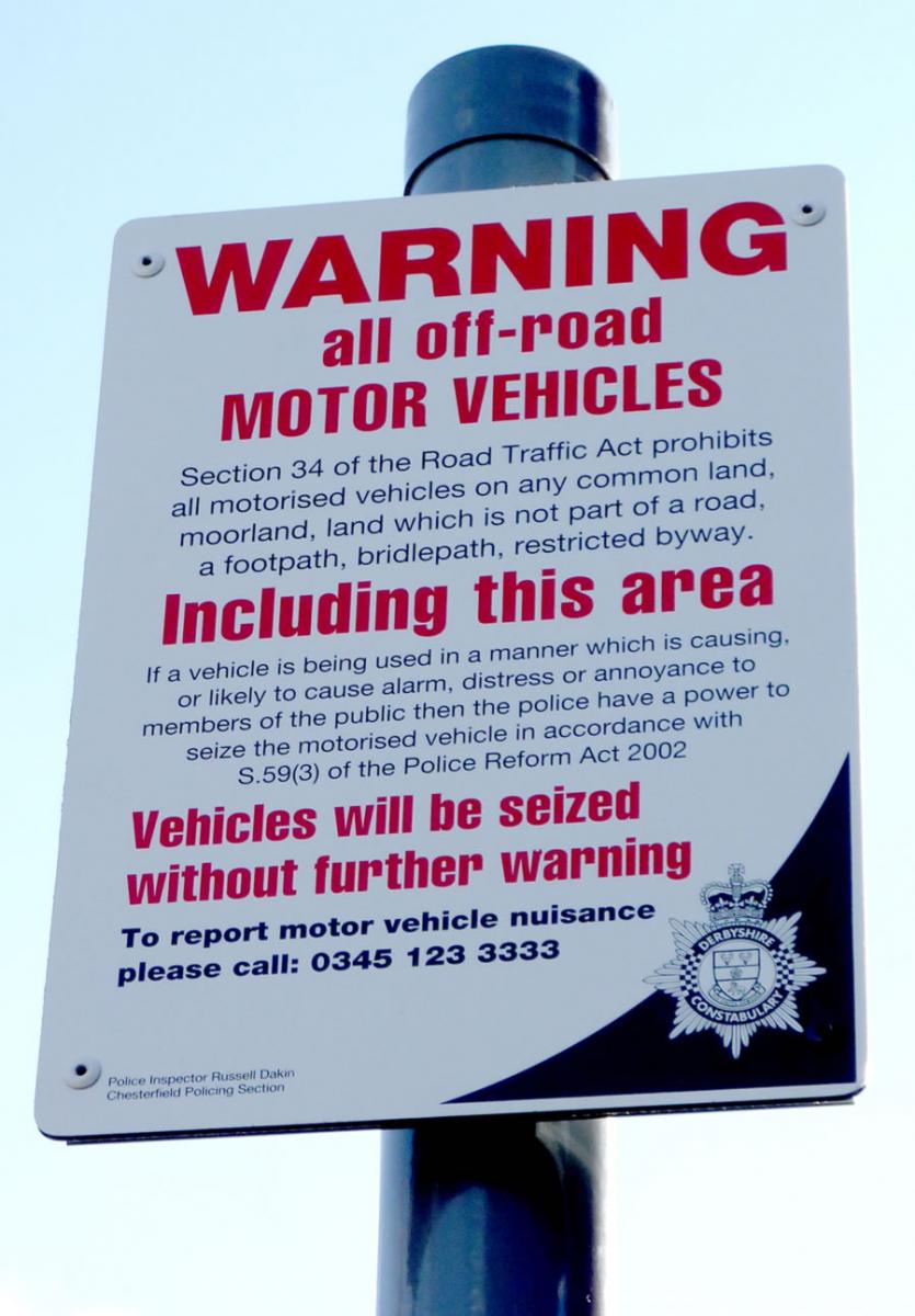 Crime Reduction Signs Gallery | NSP | Nottingham and UK